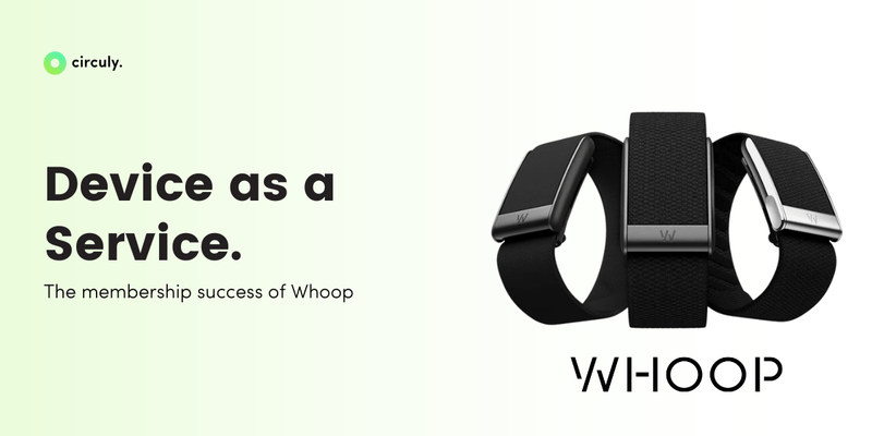 circuly | Case Study: Whoop Business Strategy & Device-as-a Service Success.